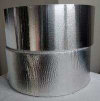 China 70-125 Micron Self-Wound Aluminum Foil Tape Without Liner for HVAC and Refrigeration Applications for sale