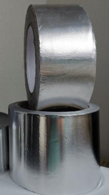 China Flame Retardant Aluminum Foil Tape 0.15mm with Class O Fire Rating for HVAC and Industrial Pipe Insulation for sale