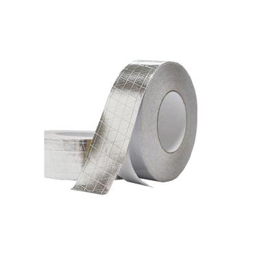 China Heat Reflection Aluminum Foil Fiberglass Cloth Insulation 0.018mm Foil 160 gsm with UL 723 Fire Rating for sale