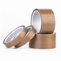China Non Sticking Chemical Resistant PTFE Cloth Tape 0.05mm 0.13mm for sale