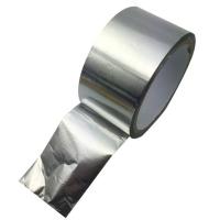 China Self Wound Cold Weather Self Adhesive Aluminium Foil Tape 40um for Freezers and Refrigerators - 50mm to 100mm Widths, 50M to 300M Lengths for sale