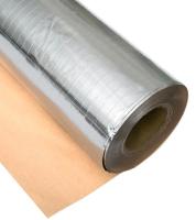 China Corrosion Resistance Foil Faced Kraft Paper 1.2m Heat Sealing with 18μm Aluminum Foil and Class O Fire Rating for sale