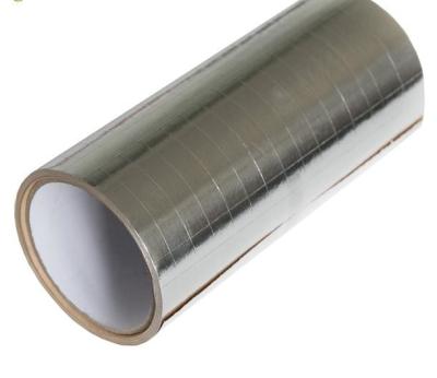 China Foil-Scrim-Kraft Facing Vapor Barrier 18 Micron Aluminum with 60gsm Kraft for Insulation for sale