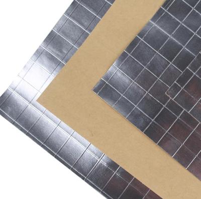 China Heat Sealing Foil-Scrim Vapor Barrier 1.22m Width with 15 Micron Aluminum & Class 1 Fire Rating for sale
