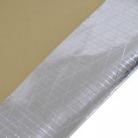 China 1.22m Heat Sealing Foil Faced Paper - 100 gsm Basis Weight with 0.03 Emissivity for Insulation Vapor Barrier for sale