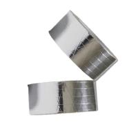 China Aluminum Foil Scrim Insulation Tape with 2-Way Solvent Acrylic Adhesive for Cold Weather Use -30°C to 120°C for sale