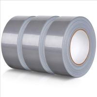 China 35 Mesh Heavy Duty Cloth Duct Tape 160μm Thickness with 75 N/25mm Tensile Strength for HVAC and Industrial Use for sale