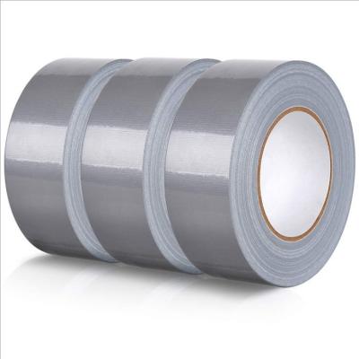 China 35 Mesh Heavy Duty Cloth Duct Tape 160μm Thickness with 75 N/25mm Tensile Strength for HVAC and Industrial Use for sale