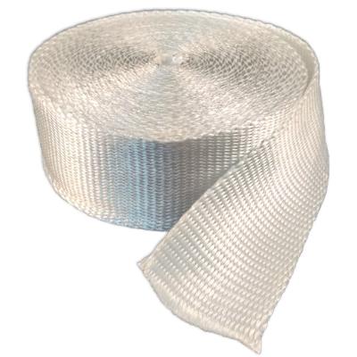 China 1.5-3.0mm Fiberglass Cloth Insulation Tape 25-100mm Width 550°C Heat Resistant 30m Rolls for sale