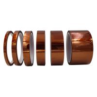 China H-Grade Polyimide Film Adhesive Tape 0.06mm Thickness with 280°C Temperature Resistance for Electronic Protection for sale