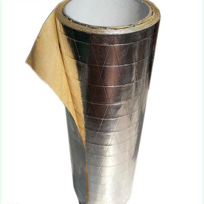 China 1.2m 1.0m Foil Faced Kraft Paper Vapor Barrier with 60gsm Weight and 0.03 Emissivity for Insulation for sale