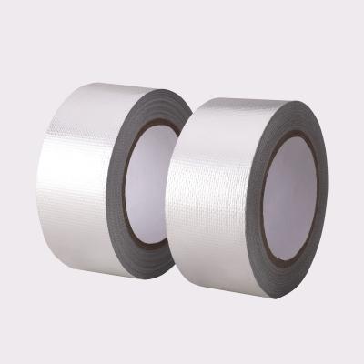 China Fireproof Aluminum Foil Glass Cloth Tape with 0.19mm Thickness and -30°C to +120°C Temperature Range for sale