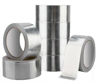 China 30 Micron Aluminum Foil Tape for HVAC Duct Sealing and Moisture Barrier Applications for sale