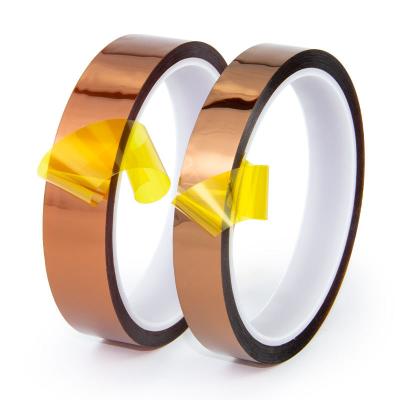 China Single Side Coated Polyimide Film Adhesive Tape 0.06mm Thickness with 280°C Temperature Resistance for Electronics for sale