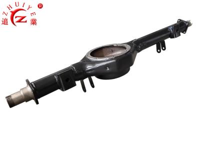 China Cargo Tricycle Spare Parts , Black Coated Steel Material Rear Axle Housing for sale