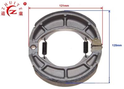 China 110CC ATV Quad Parts Mechanical Steel Rear Brake Shoes for sale