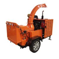 China Crush Wood Shredder Logs Making Sawdust Eco Friendly Mobile Diesel Motor Garden Branch Crusher for sale