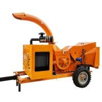China Crush Wood Shredder Logs Making Sawdust Eco Friendly Mobile Diesel Motor Garden Branch Crusher for sale