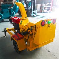 China Crush Wood Shredder Logs Making Sawdust Eco Friendly Mobile Diesel Motor Garden Branch Crusher for sale