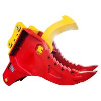 China Low Noise Carbon Steel Excavator Grapple for Tree Cutting and Digging Operations for sale