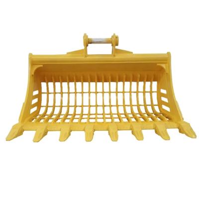 China High Guarantee ZHONGJU Skeleton Bucket with Grapple Mixer Excavator for sale