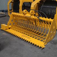 China ZHONGJU Shaker Bucket For Excavator 1.8t Skeleton Sieve Bucket High Guarantee for sale
