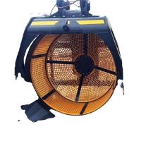 China Round Bucket Excavator Attachment Screening Sieve with Dewatering Vibration Screen for sale