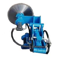 China Zhongju Excavator Hydraulic Saw Head Attachment Wood Cutter Dredge Cutter Head for sale