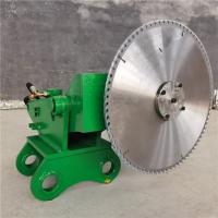 China Zhongju Excavator Hydraulic Saw Head Attachment Wood Cutter Dredge Cutter Head for sale