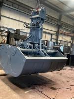China 900 Customer's Request Clamshell Bucket for Cranes 5m3 Crane Grab Bucket for sale