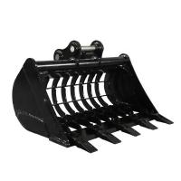 China Customized 360 Excavator Soil Sieving Excavator Skeleton Bucket for Construction Projects for sale