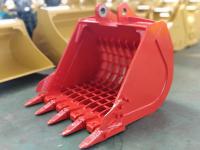 China Customized 560 Excavator Attachment Hydraulic Excavator Skeleton Bucket With Wear Resistant Steel Plate for sale