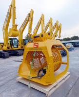 China Hydraulic Excavator Rock and Soil Screening Bucket with NM400 Wear-resistant Material for sale
