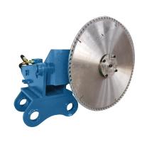 China Energy Mining Excavator Tree Saw Attachment Excavator Wood Stump Cutter Customized Efficiency for sale