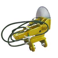 China Energy Mining Excavator Tree Saw Attachment Excavator Wood Stump Cutter Customized Efficiency for sale