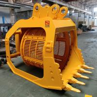 China NM400 Excavator Hydraulic Screen Bucket For Soil Rotary Screening Suit 6-40 Ton Excavator for sale