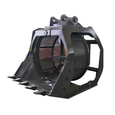 China NM400 Material Rotating Screening Bucket for Durable and Long-Lasting Performance for sale