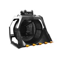 China 18ton Adaptor Excavator Skid Steer Rotary Screening Bucket for Manufacturing Plant for sale