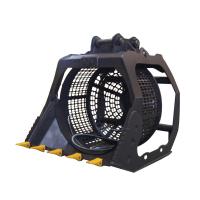 China 18ton Adaptor Excavator Skid Steer Rotary Screening Bucket for Manufacturing Plant for sale