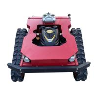 China 600 Customer Requirements Remote Control Lawn Mower Robot for Challenging Terrain for sale