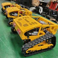 China Cutting Grass Has Never Been Easier with Our Remote Control Slope Lawn Mower Mulcher for sale