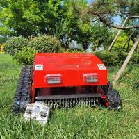 China Cutting Grass Has Never Been Easier with Our Remote Control Slope Lawn Mower Mulcher for sale