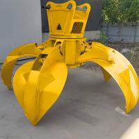 China High Guarantee ZHONGJU 50 Kg Orange Peel Grabs For Scrap Handling for sale