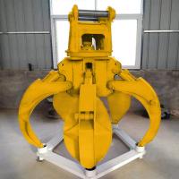 China ZHONGJU Other Rotary Orange Peel Grab Ideal For Various Material Handling Applications for sale