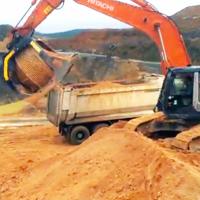 China Excavator Attachment Screening Rotating Screening Bucket for Other Suitable Excavators for sale