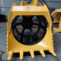 China 3.6m3 Capacity Excavator Rotating Screening Bucket for Versatile Material Screening for sale