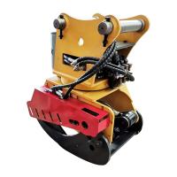 China Wood Cutter Grapple Saw Tree Cutter for Hydraulic Excavator and Max Jaw Opening 1200mm for sale