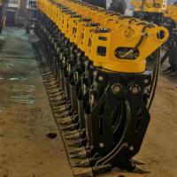 China 410 KG High Capacity Excavator Hydraulic Grapple Customer Required for sale