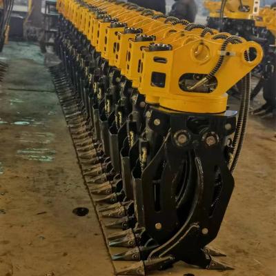 China 410 KG High Capacity Excavator Hydraulic Grapple Customer Required for sale