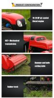 China 5-25 Ton Excavator Compatible Remote Control Mower Suitable for Various Landscapes for sale